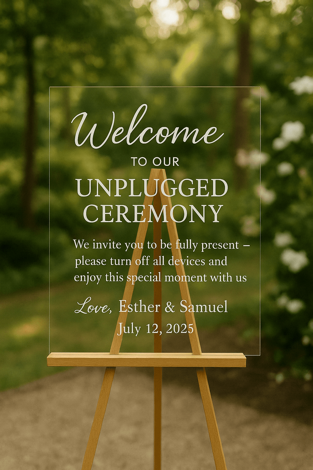 3 Easy DIY Wedding Signs for Your Ceremony or Reception - Blissfully ...