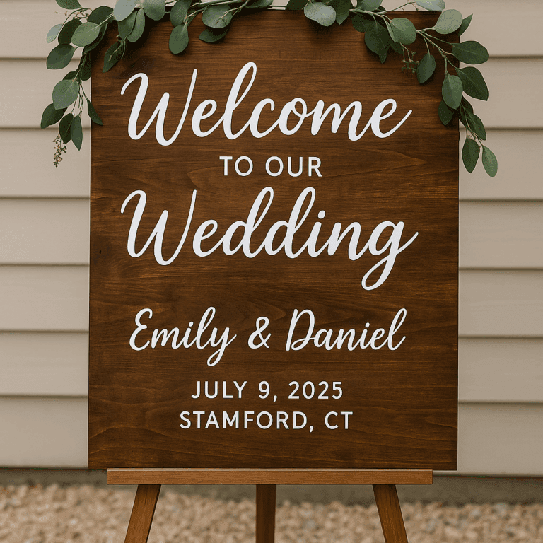 3 Easy DIY Wedding Signs for Your Ceremony or Reception - Blissfully ...